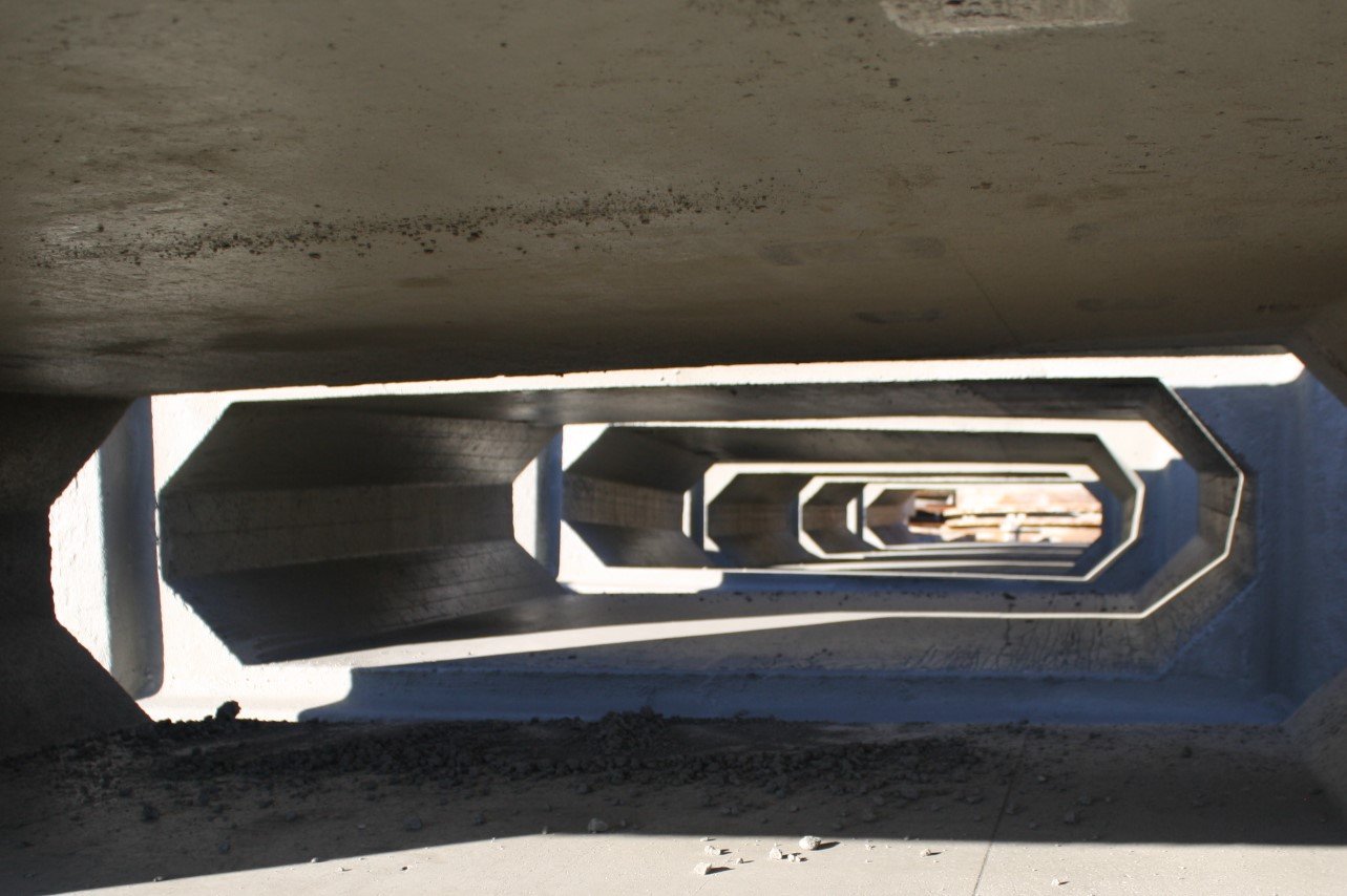 Box Culverts Form the Runway