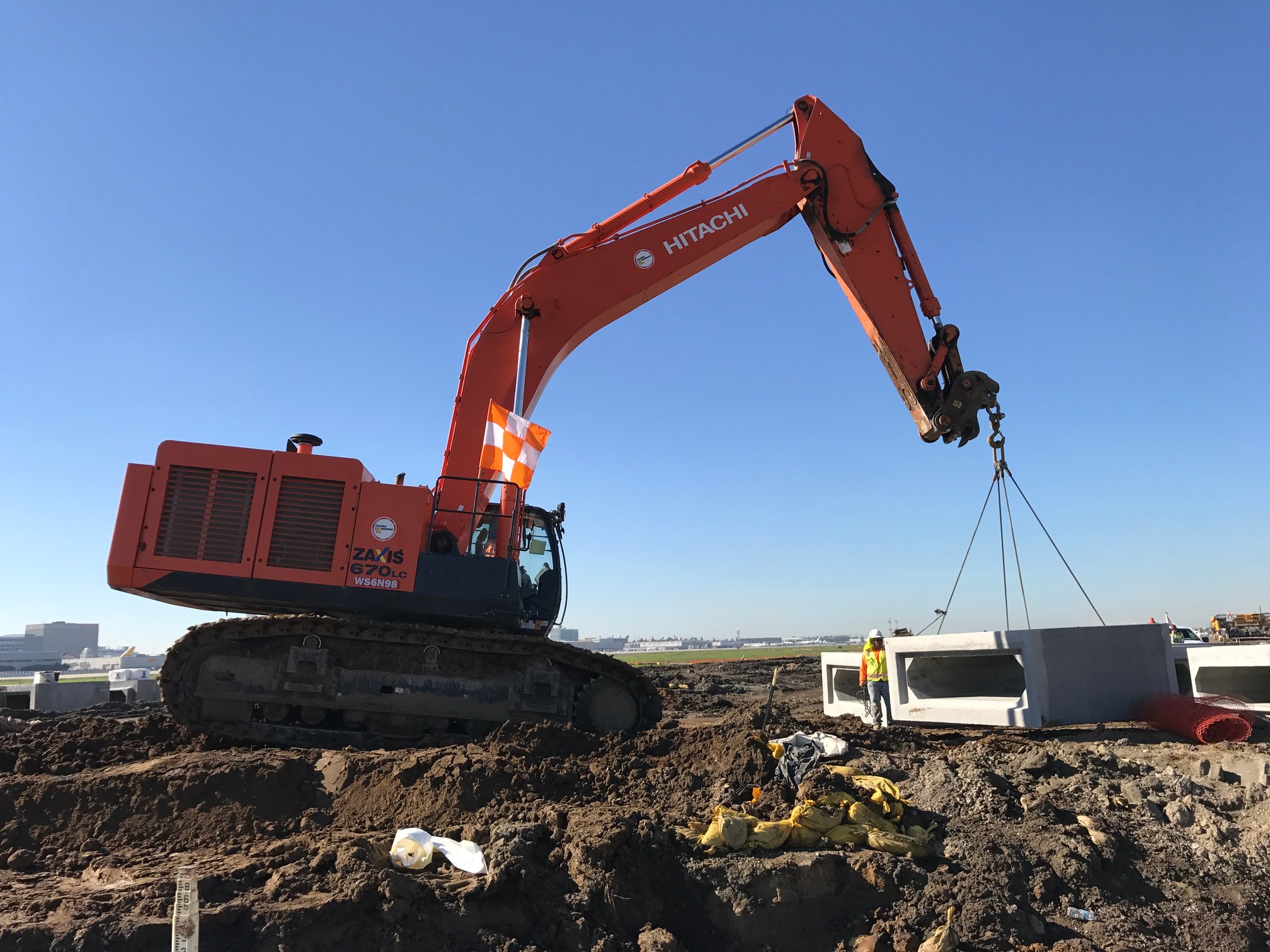 Box Culverts Form the Runway