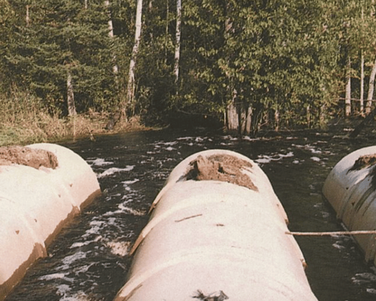 Concrete Resists Flotation