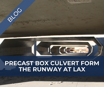 Box Culverts Form the Runway