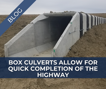 Box Culverts Speed up Highway Completion