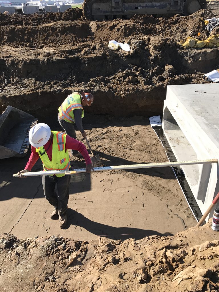 Box Culverts Form the Runway